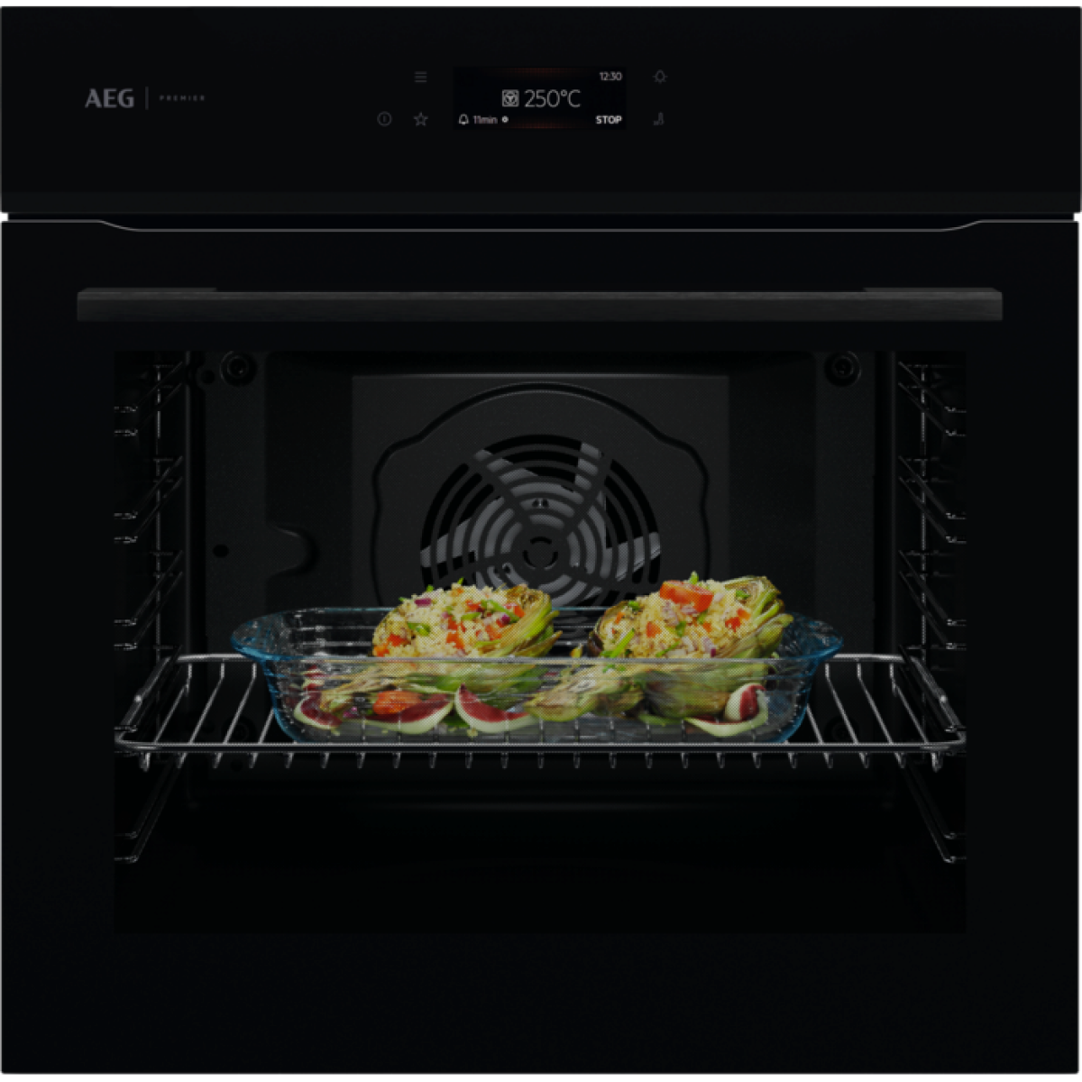 AEG AB55BP (BP6100B,OIN64A00XB) PremiereLine Backofenset Pyrolyse ...